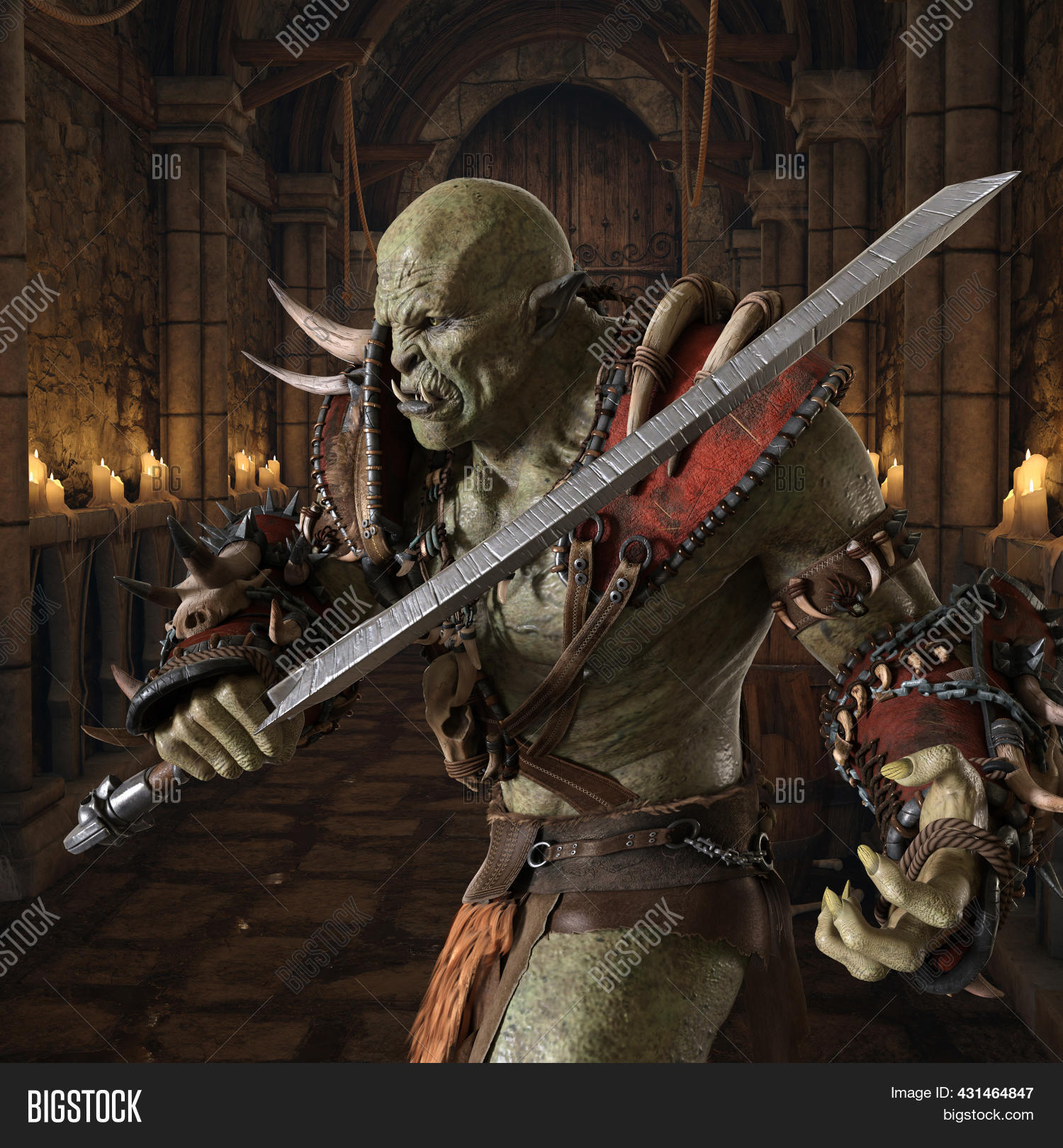 Orc Medieval Dungeon Image & Photo (Free Trial) | Bigstock