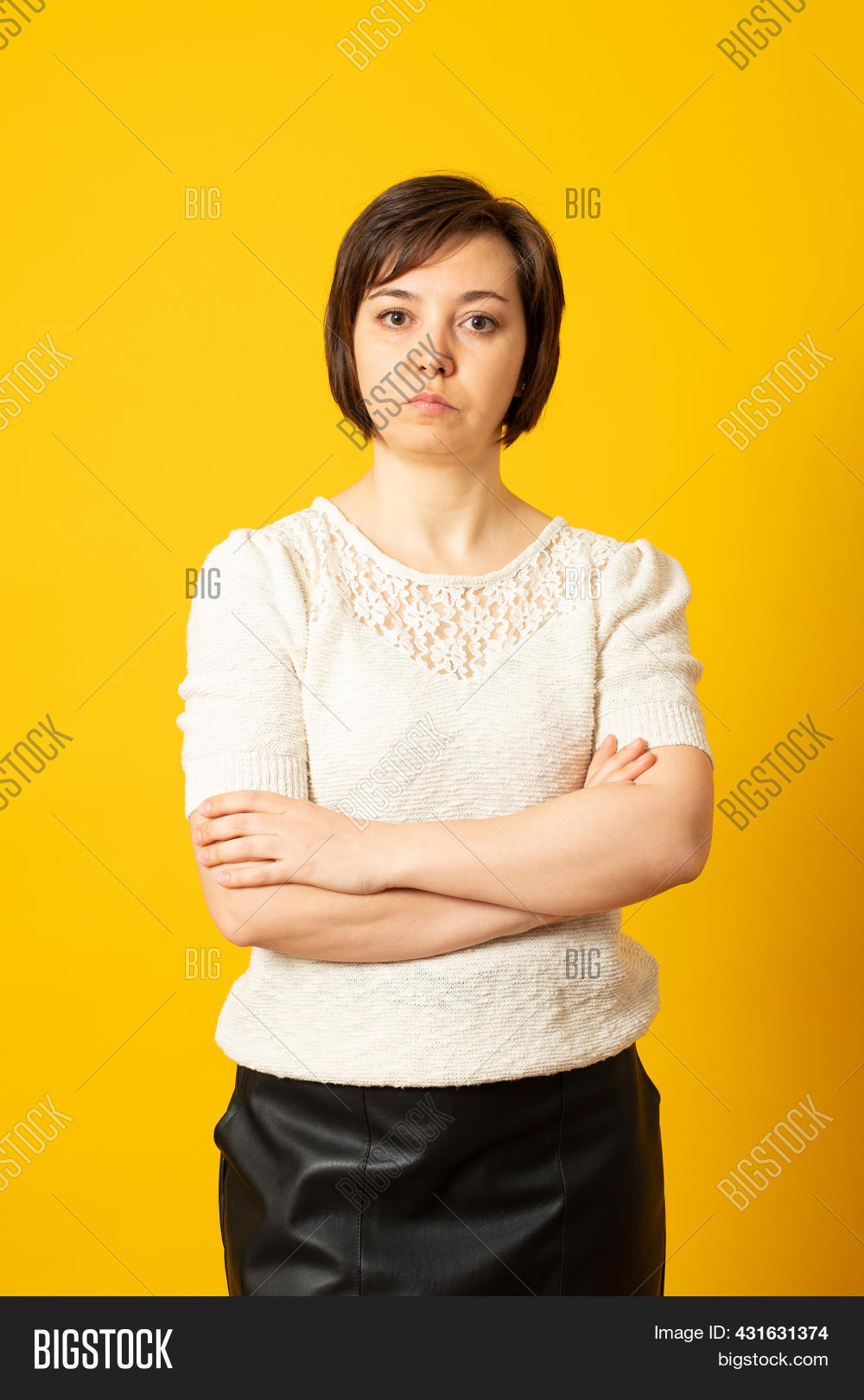 Angry Grumpy Female Image & Photo (Free Trial) | Bigstock