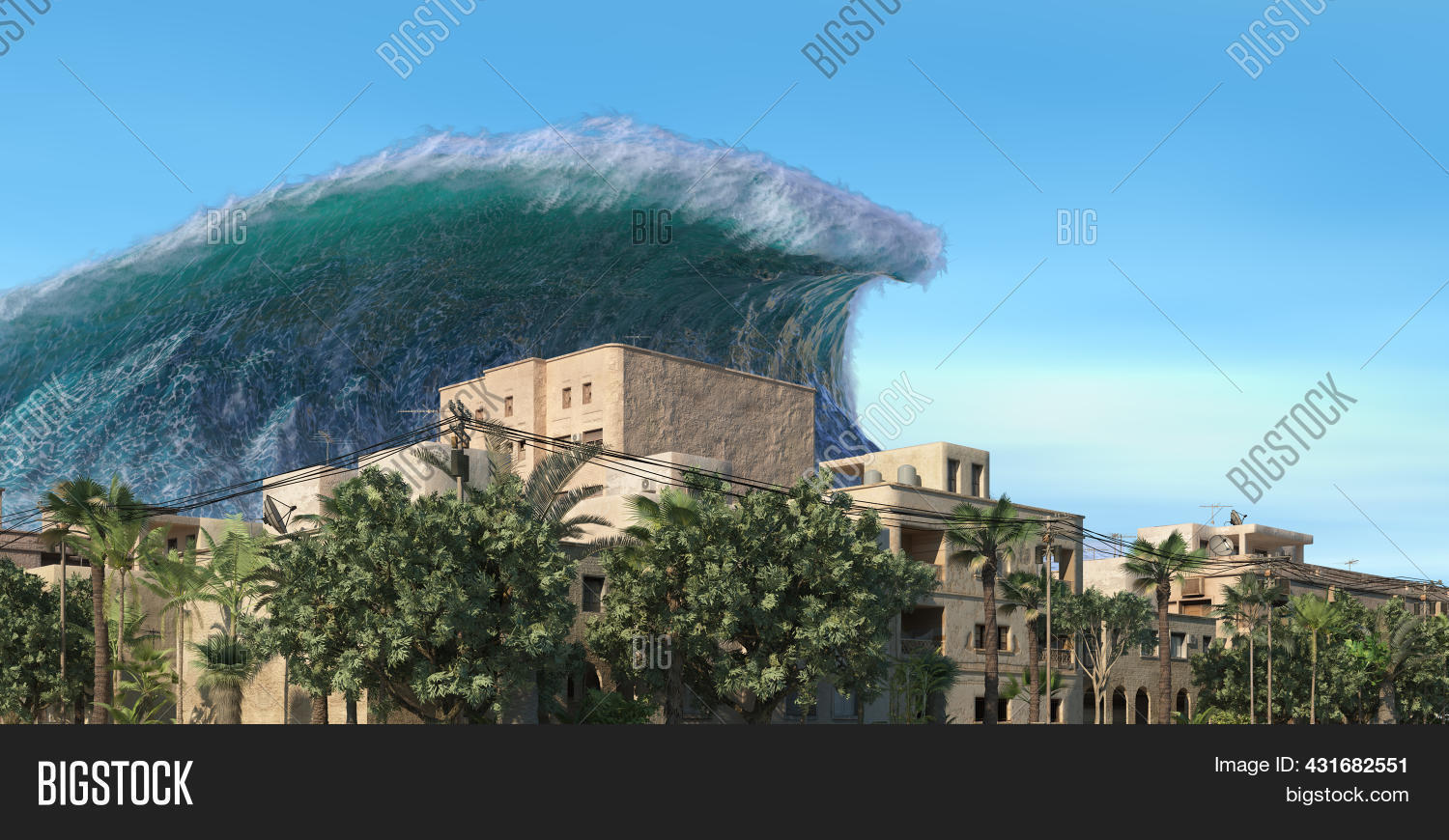 Tsunami Wave Image & Photo (Free Trial) | Bigstock