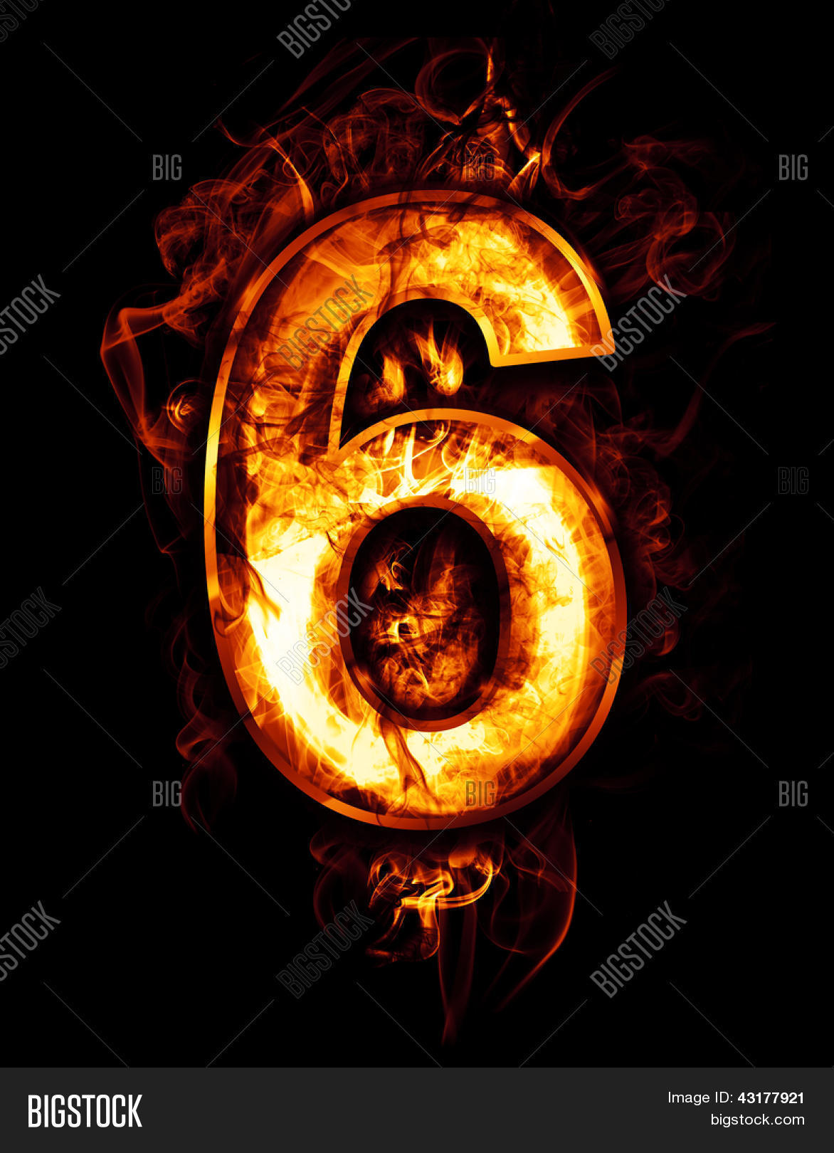 Six, Illustration Image & Photo (Free Trial) | Bigstock