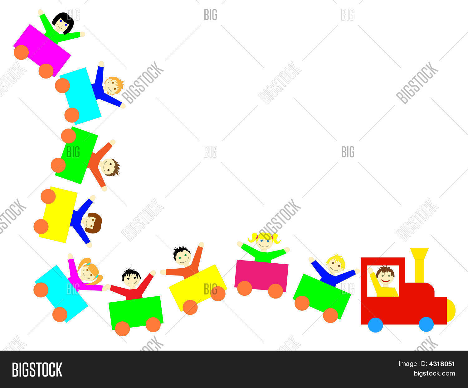 Kids Train Image & Photo (Free Trial) | Bigstock