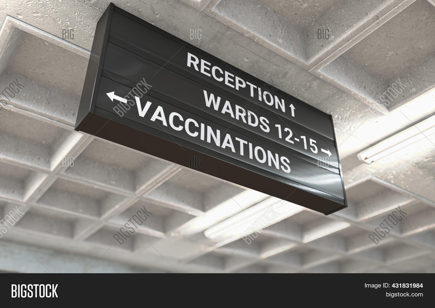 Hospital Directional Image & Photo (Free Trial) | Bigstock