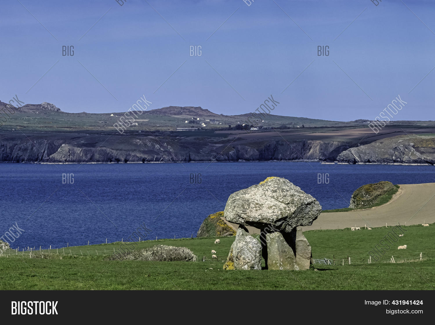 Carreg Samson Known Image & Photo (Free Trial) | Bigstock