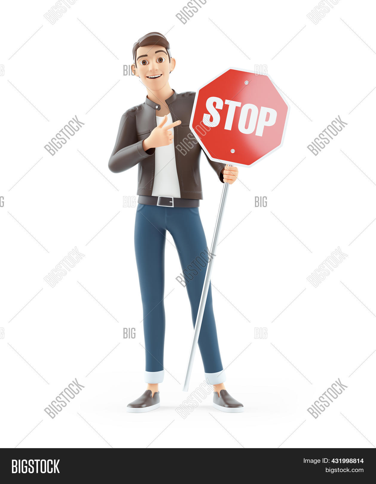 3d Cartoon Man Image & Photo (Free Trial) | Bigstock