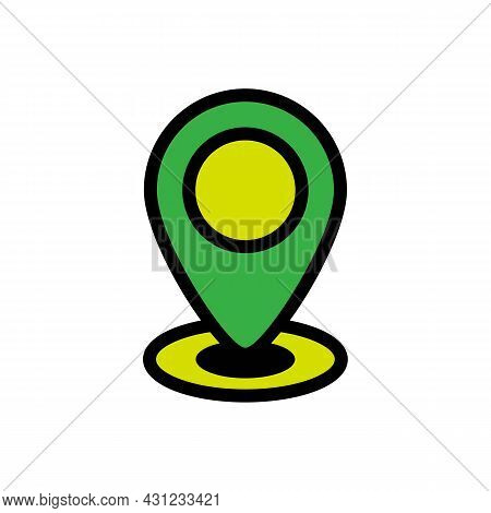 Simple Flat Green Vector & Photo (Free Trial) | Bigstock