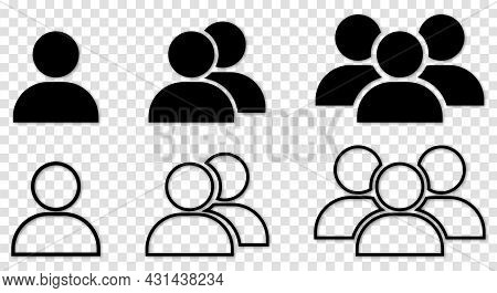 People Black Vector Vector & Photo (Free Trial) | Bigstock