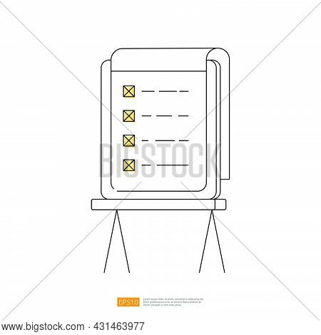 Stand Whiteboard Vector & Photo (Free Trial) | Bigstock
