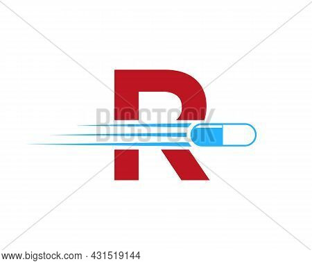 Medicine Logo R Vector & Photo (Free Trial) | Bigstock