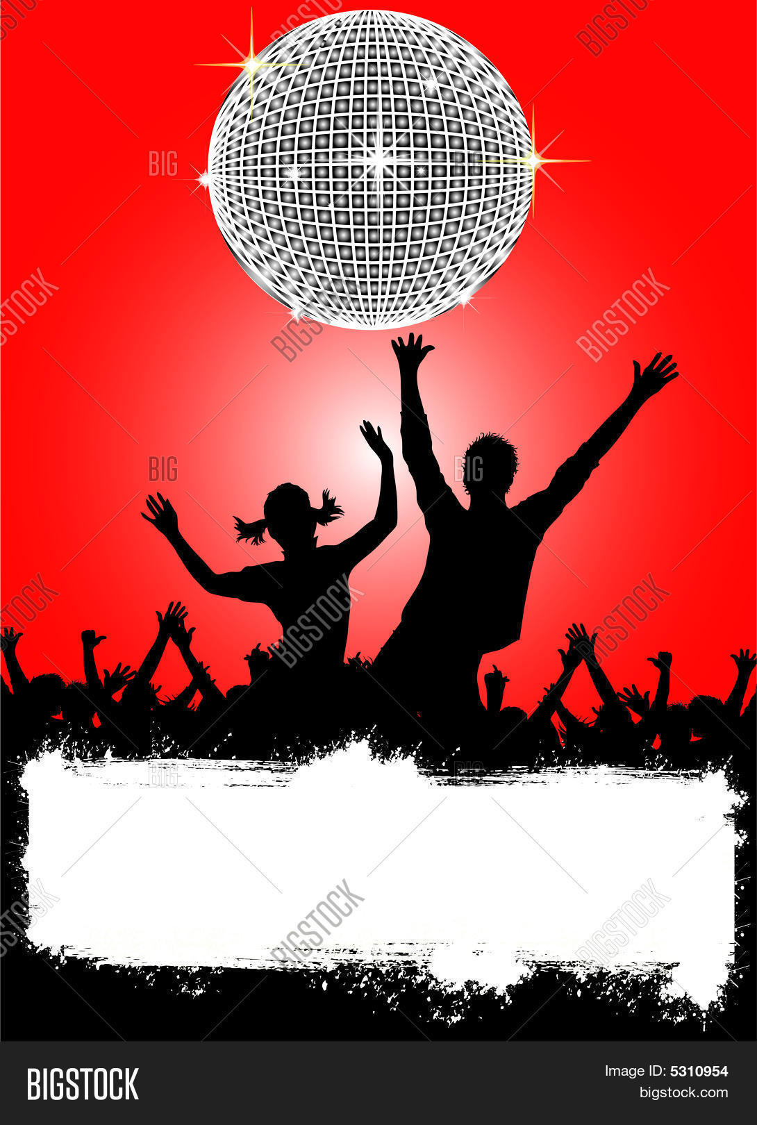 Red Disco Party Image & Photo (Free Trial) | Bigstock