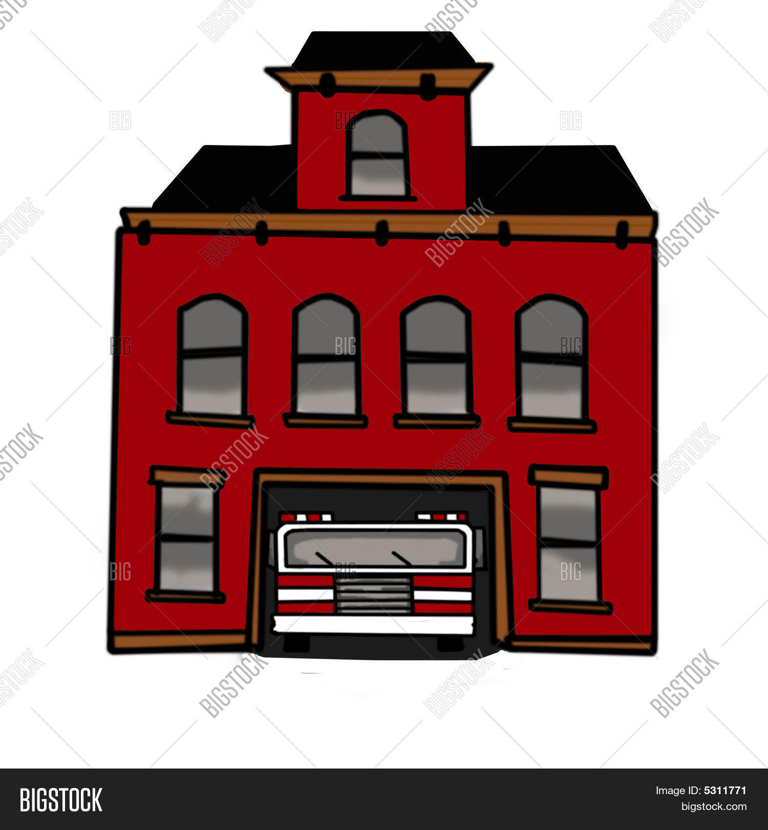 Firehouse Image & Photo (Free Trial) | Bigstock