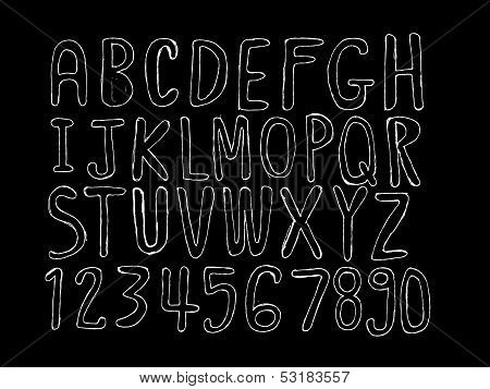 Design Line Font Vector & Photo (Free Trial) | Bigstock