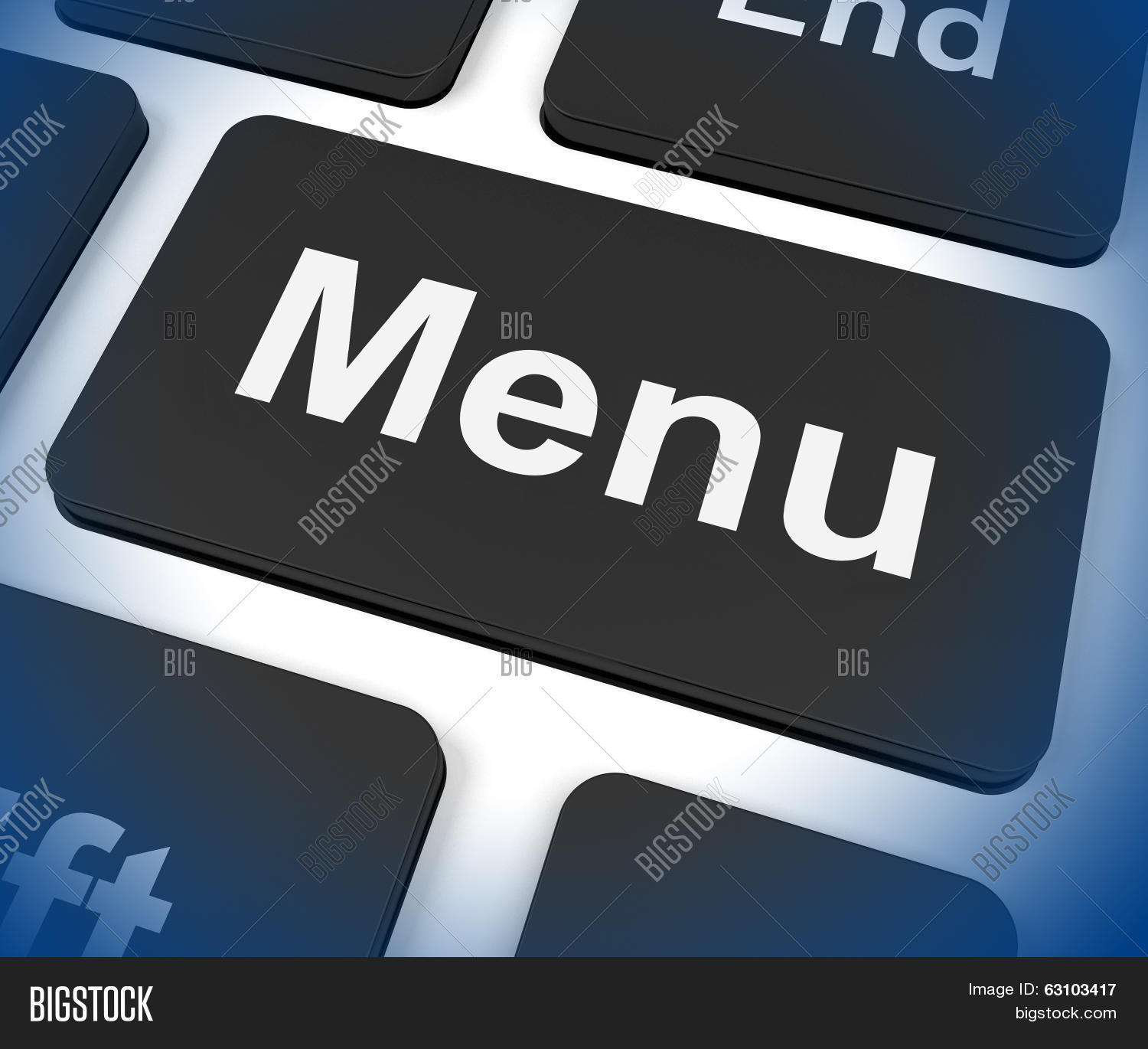 Menu Keys Shows Image & Photo (Free Trial) | Bigstock