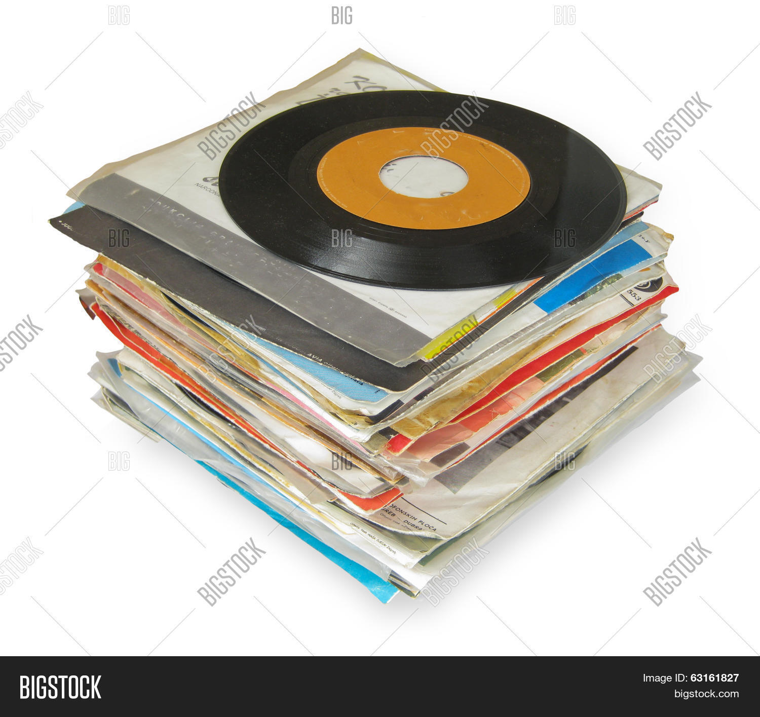 Close Old Vinyl Image & Photo (Free Trial) | Bigstock