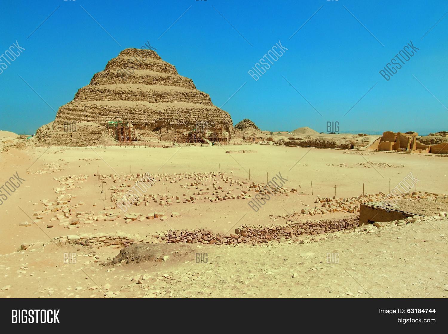 Djoser Step Pyramid Image & Photo (Free Trial) | Bigstock