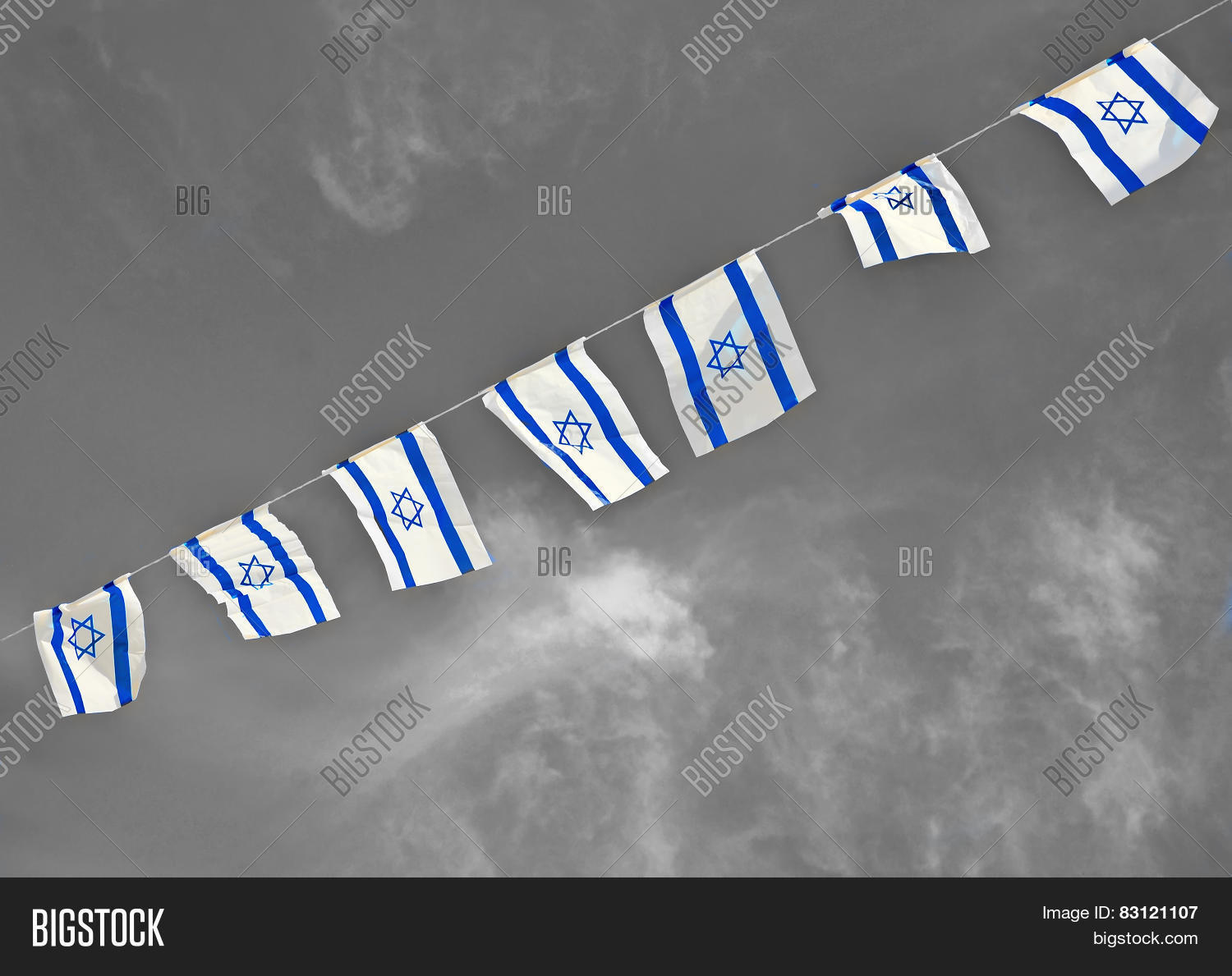 Israel Flag Chain On Image & Photo (Free Trial) | Bigstock