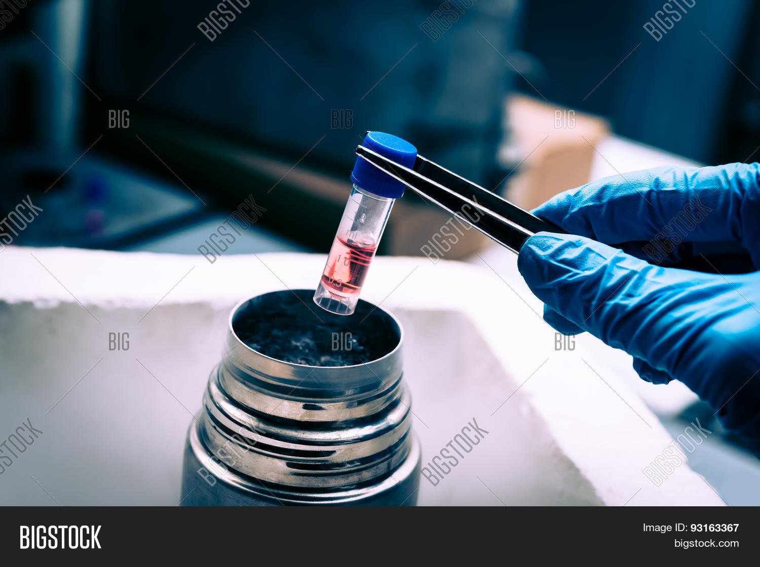 Liquid Nitrogen Bank Image & Photo (Free Trial) | Bigstock