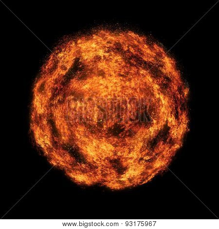 Realistic Fire Ball Image & Photo (Free Trial) | Bigstock