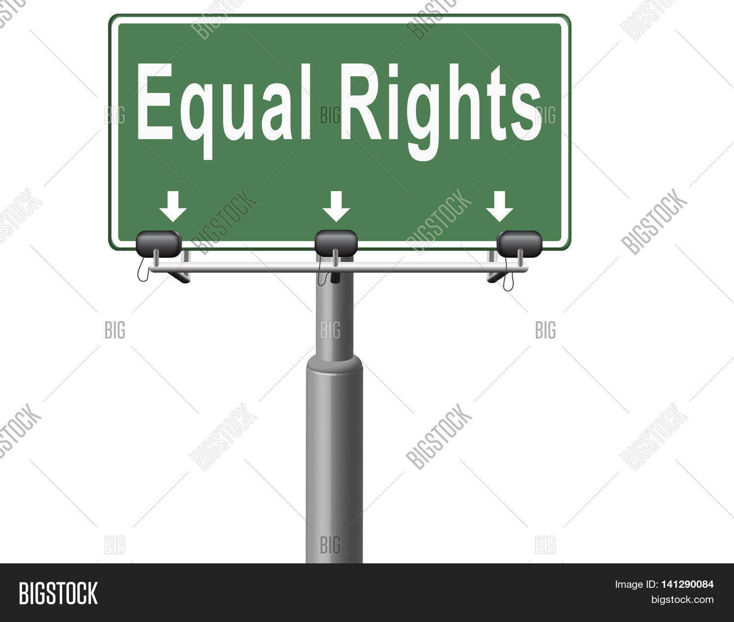 Equal Rights No 图片和照片（免费试用） | Bigstock