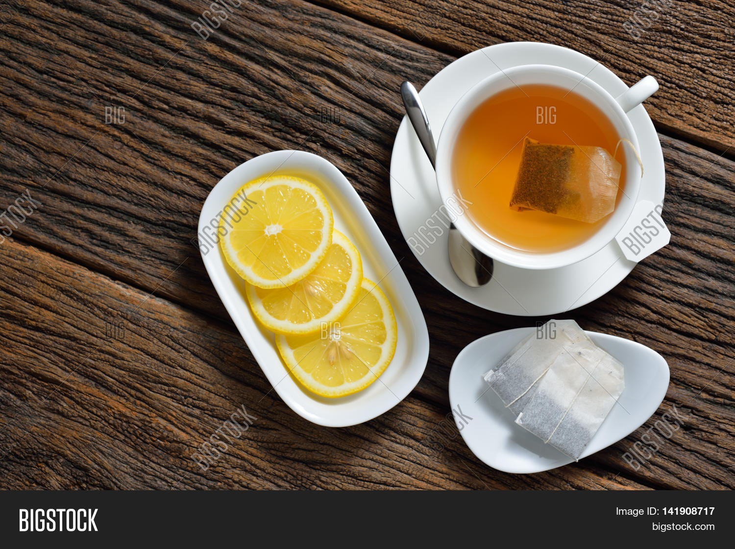 Top View Cup Tea Tea Image & Photo (Free Trial) | Bigstock