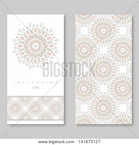 Set Two Cards Vector & Photo (Free Trial) | Bigstock