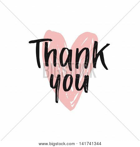 Vector Thank You Card Vector & Photo (Free Trial) | Bigstock