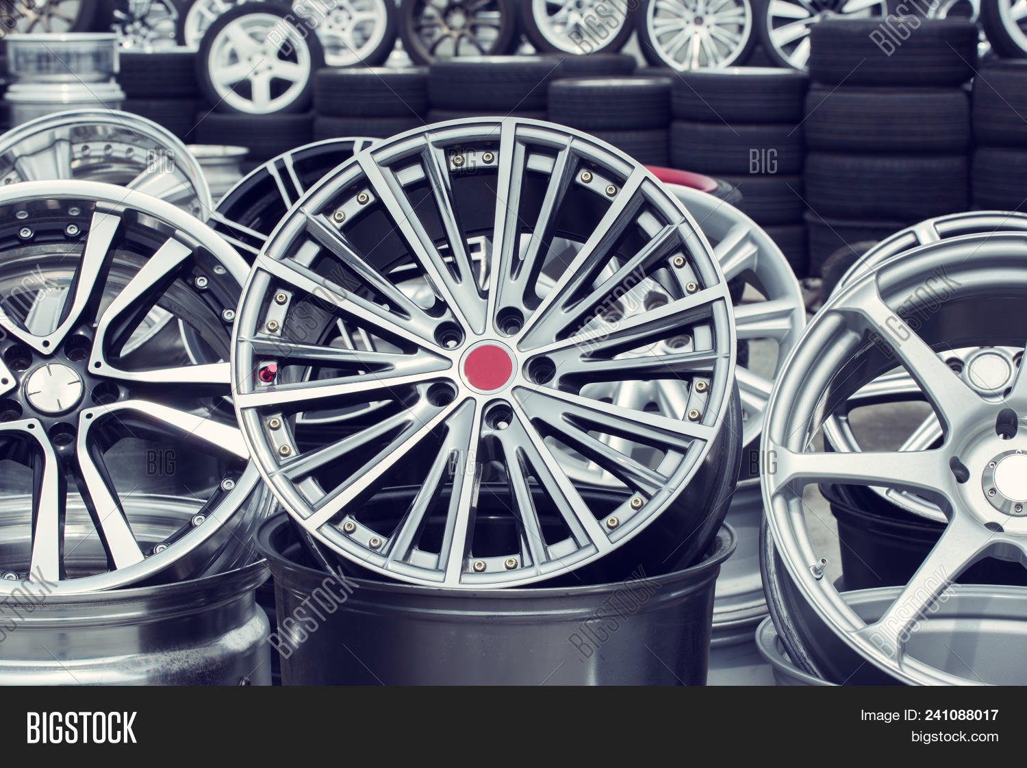 Wheel Rims On Showcase Image & Photo (Free Trial) | Bigstock