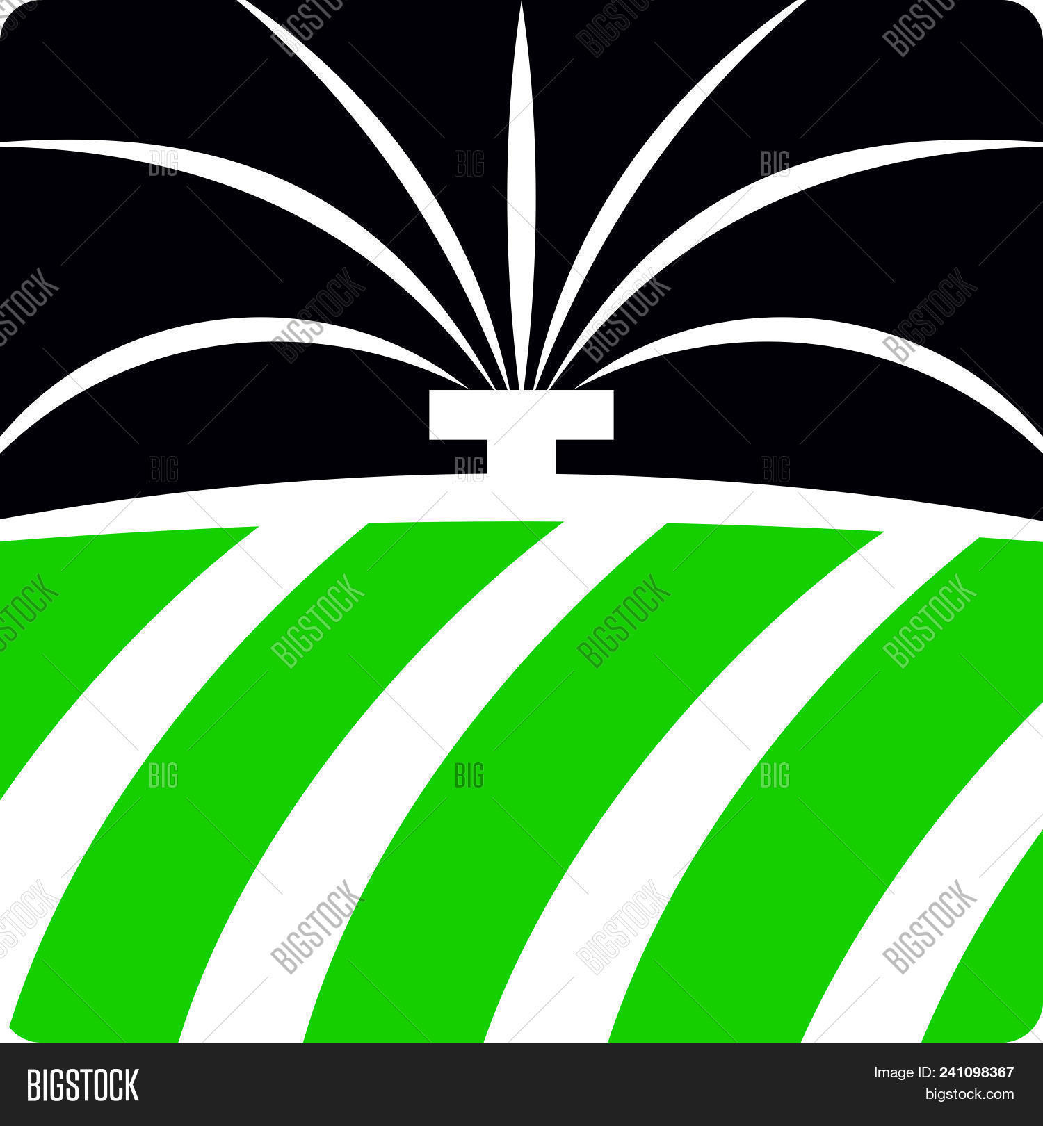 Farm Irrigation Vector & Photo (Free Trial) | Bigstock