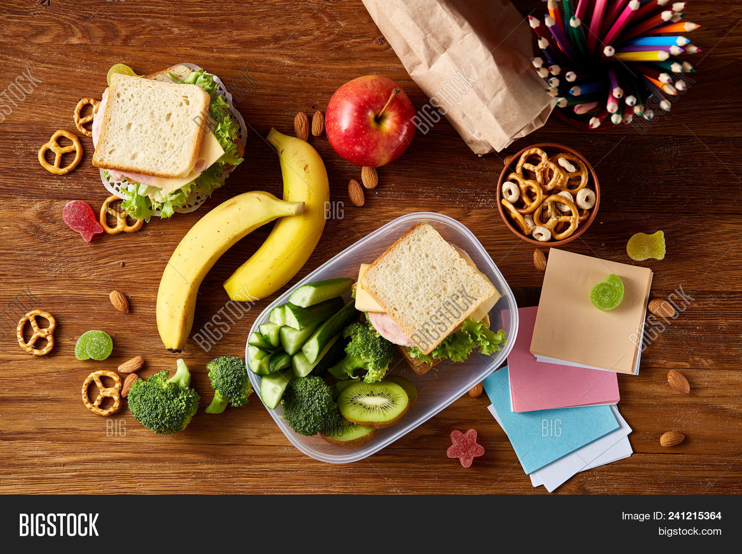 Concept School Lunch Image & Photo (Free Trial) | Bigstock