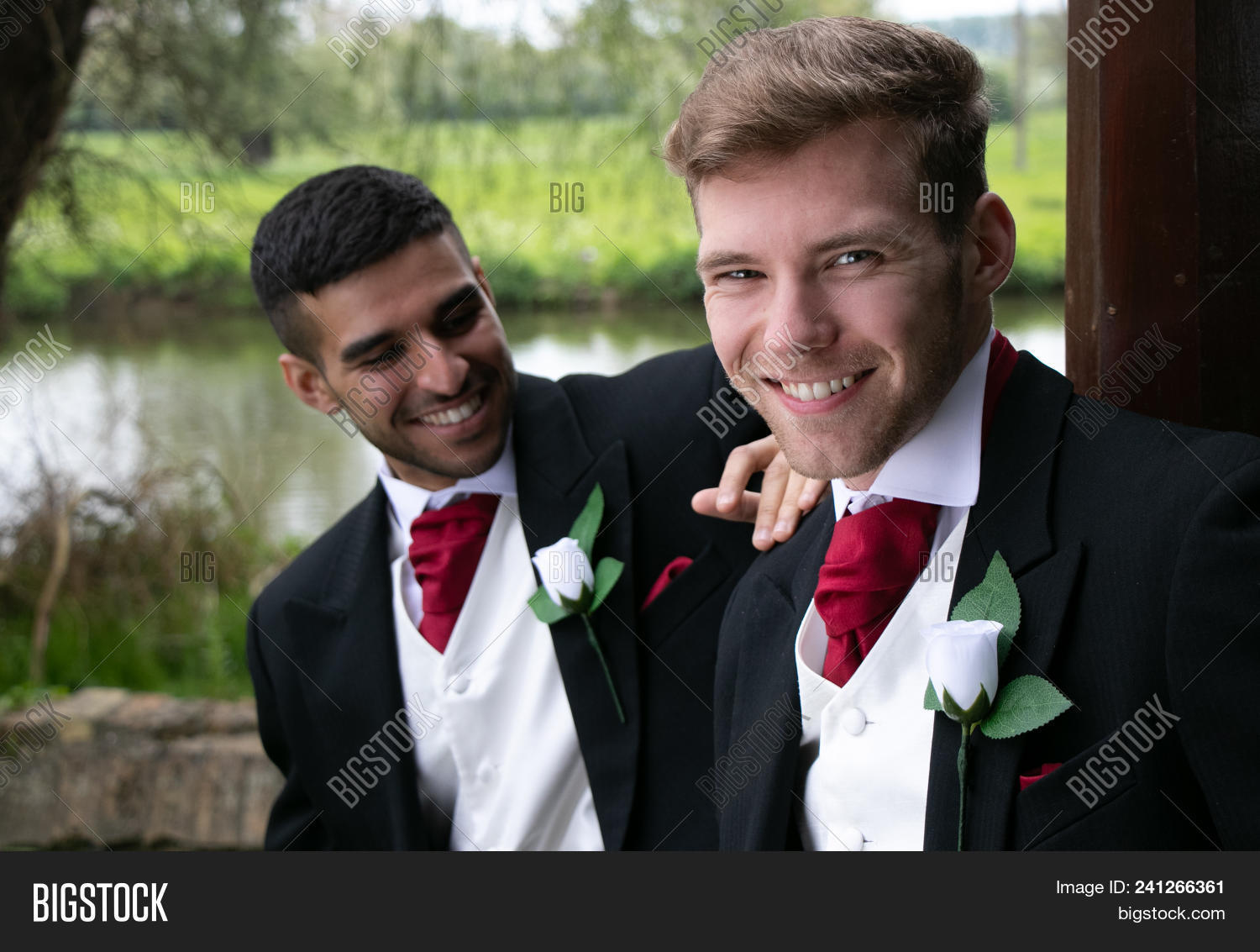 Two Gay Men Grooms Image & Photo (Free Trial) | Bigstock
