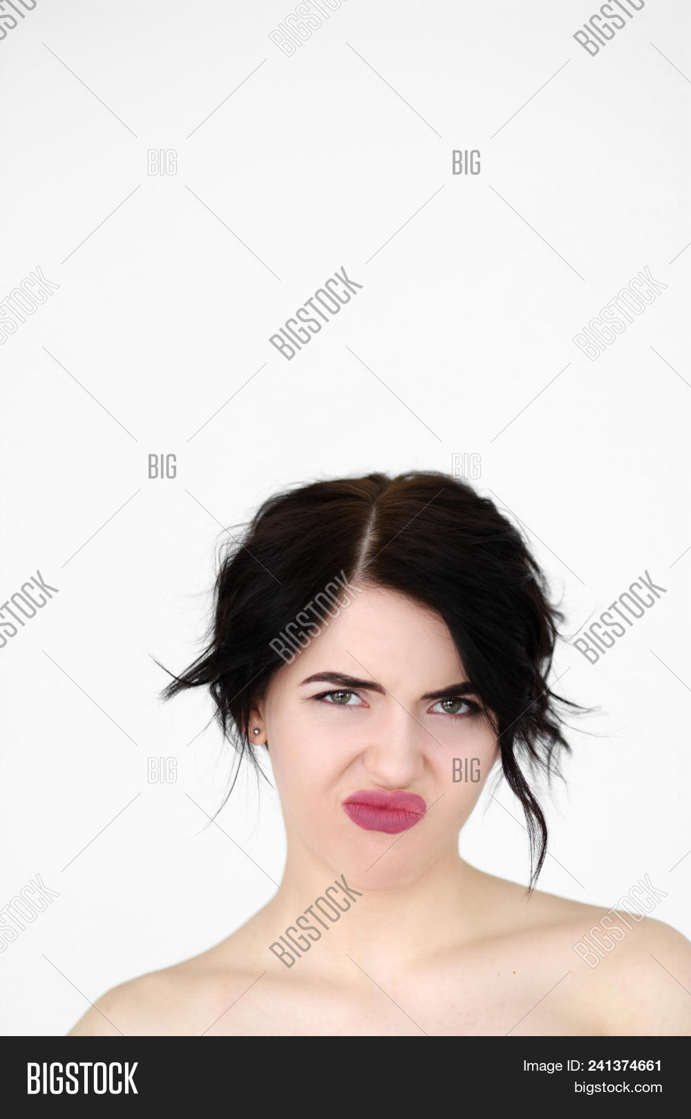 Emotion Face Aversion Image & Photo (Free Trial) | Bigstock