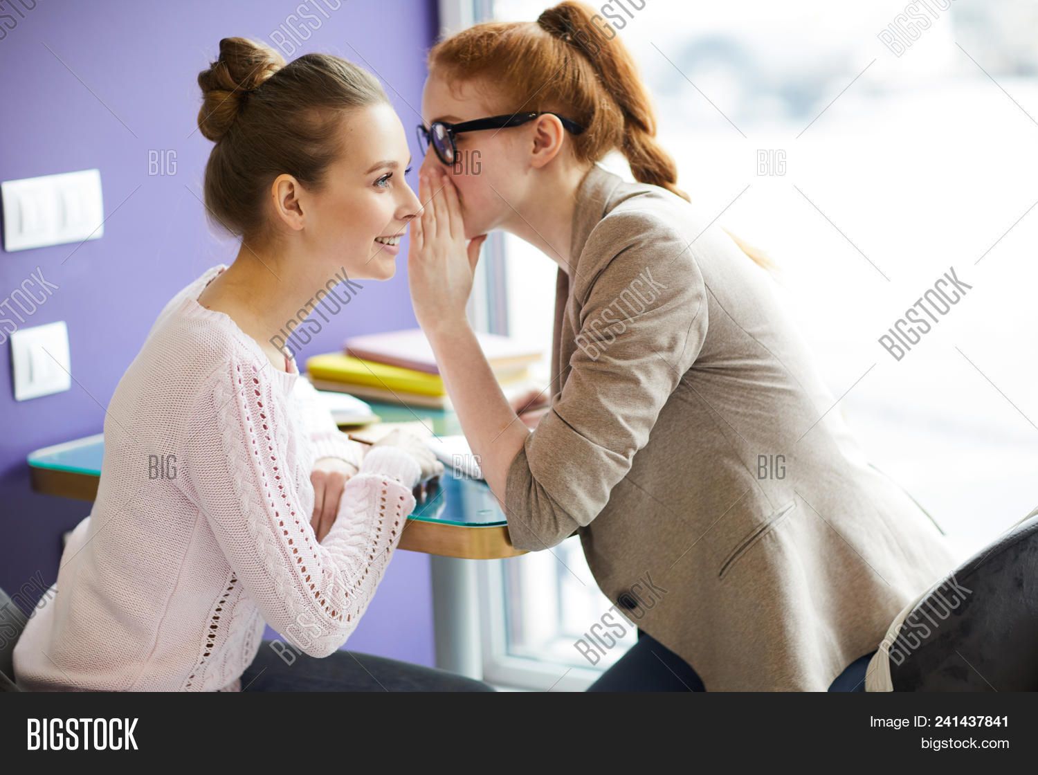 One Two Curious Girls Image & Photo (Free Trial) | Bigstock