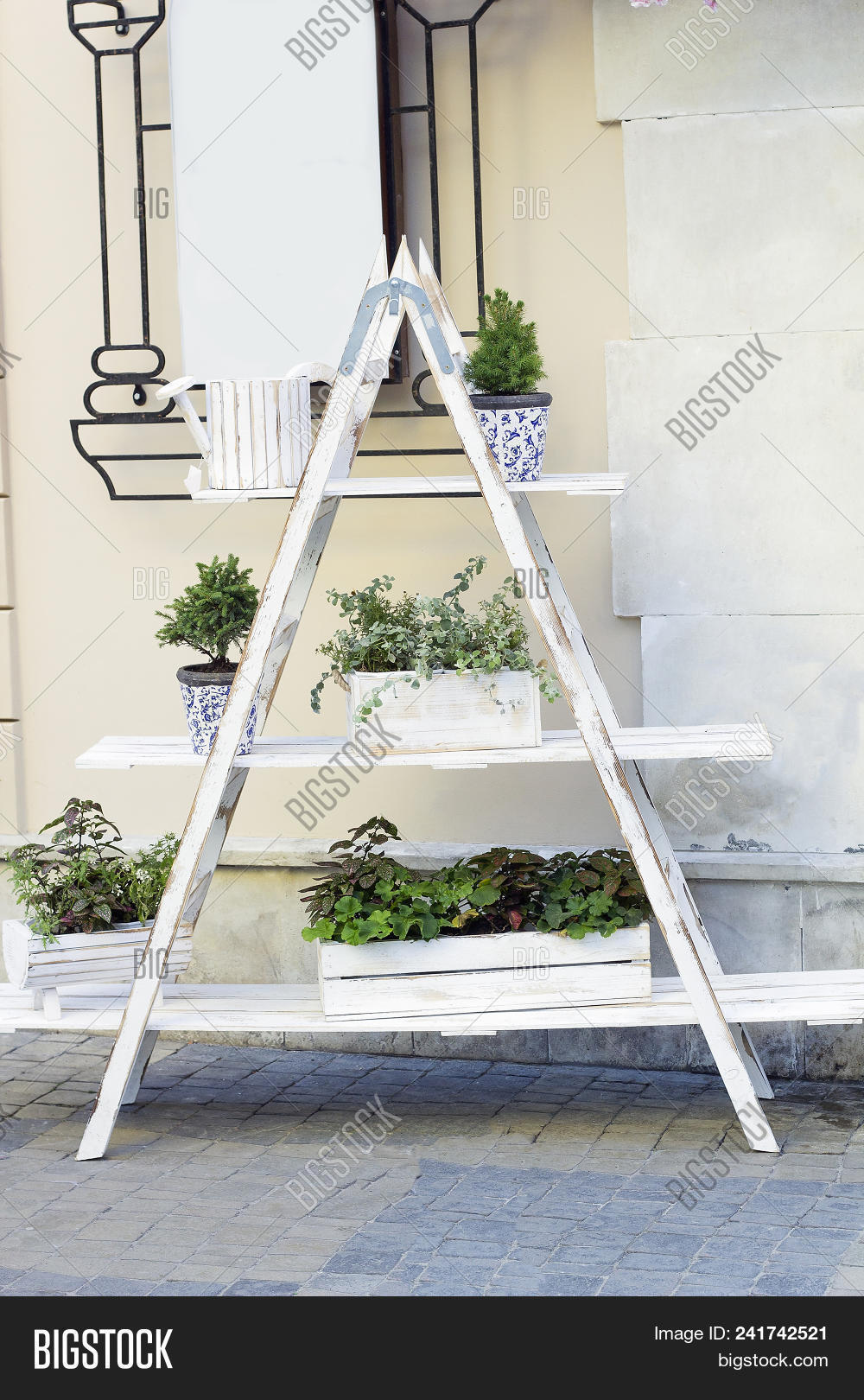Wooden White Shelf Image & Photo (Free Trial) | Bigstock