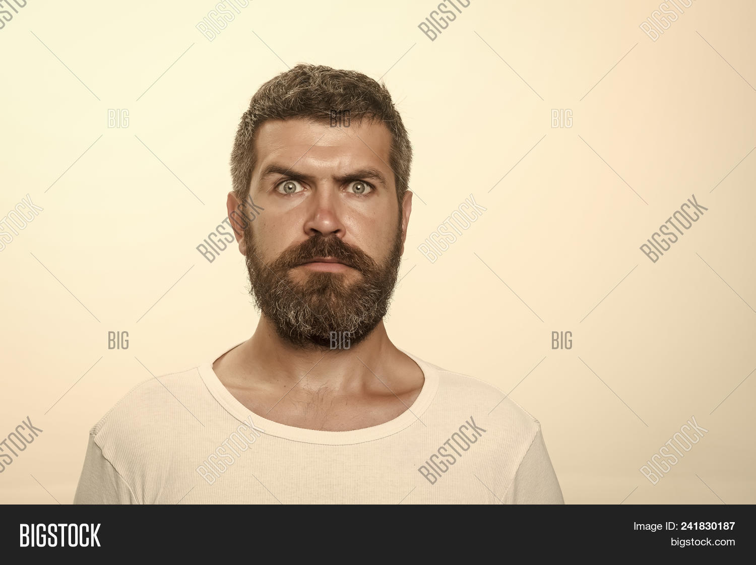 Man Serious Emotion. Image & Photo (Free Trial) | Bigstock