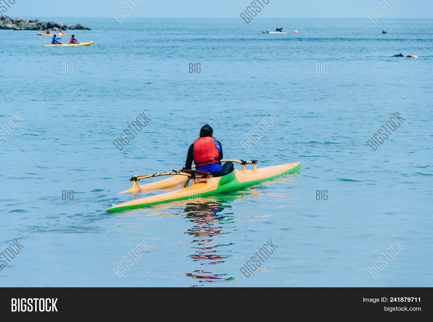 One Girls Sea Kayaks Image & Photo (Free Trial) | Bigstock