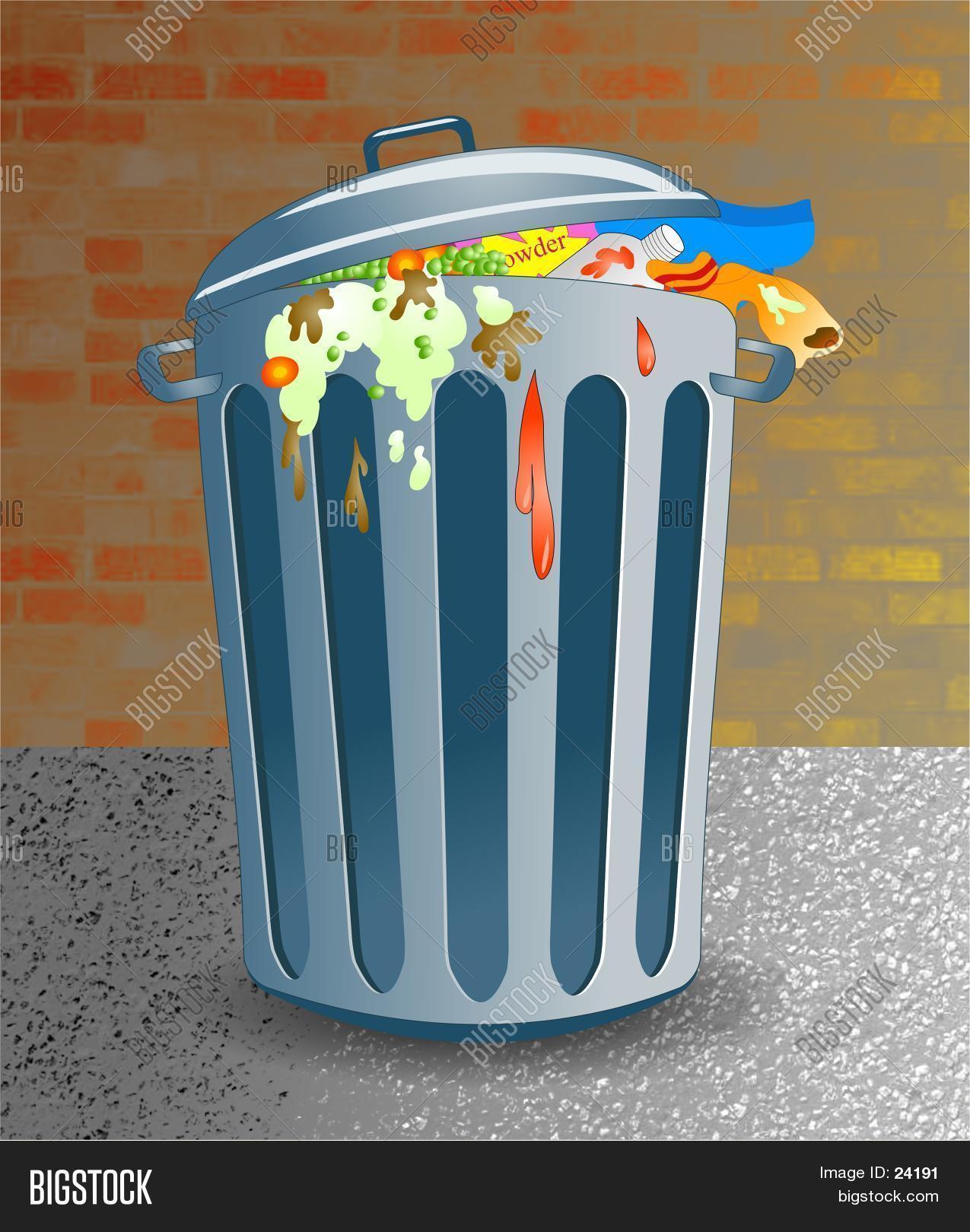 Trash Can Image & Photo (Free Trial) | Bigstock