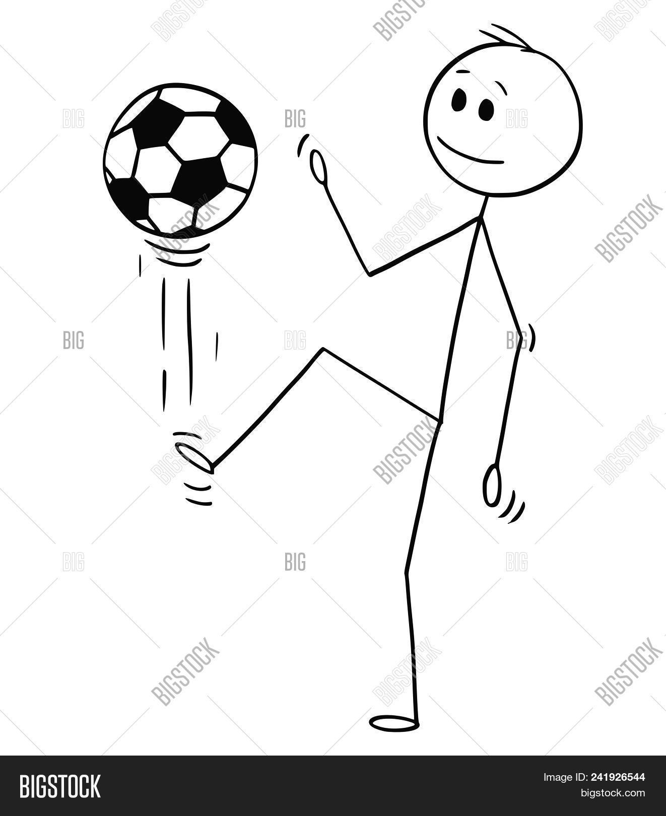 Cartoon Stick Man Image & Photo (Free Trial) | Bigstock