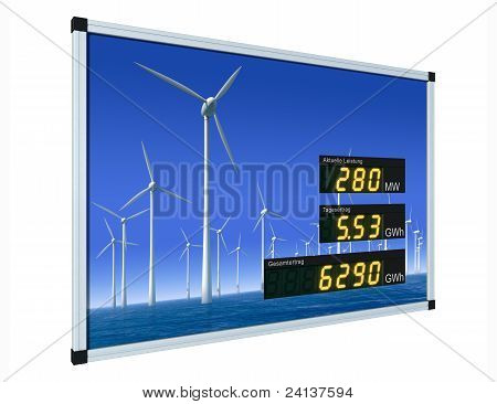 Wind Power Display - Image & Photo (Free Trial) | Bigstock