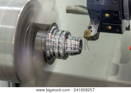 Cnc Lathe Machine Image & Photo (Free Trial) | Bigstock