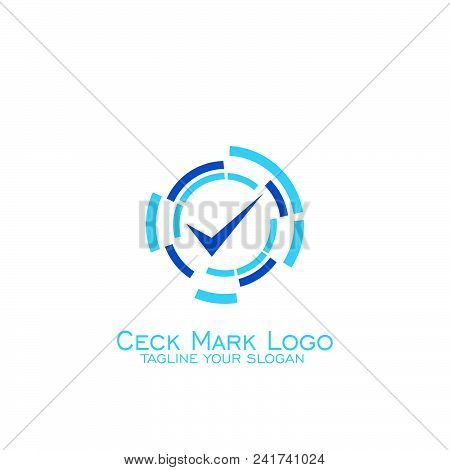Check Mark Logo Vector & Photo (Free Trial) | Bigstock