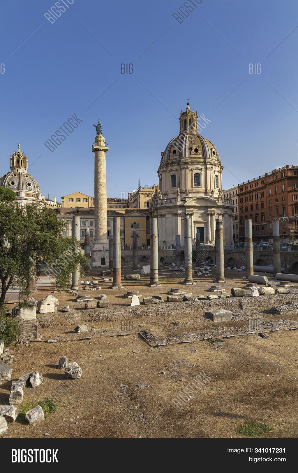 Basilica Ulpia Rome Image & Photo (Free Trial) | Bigstock