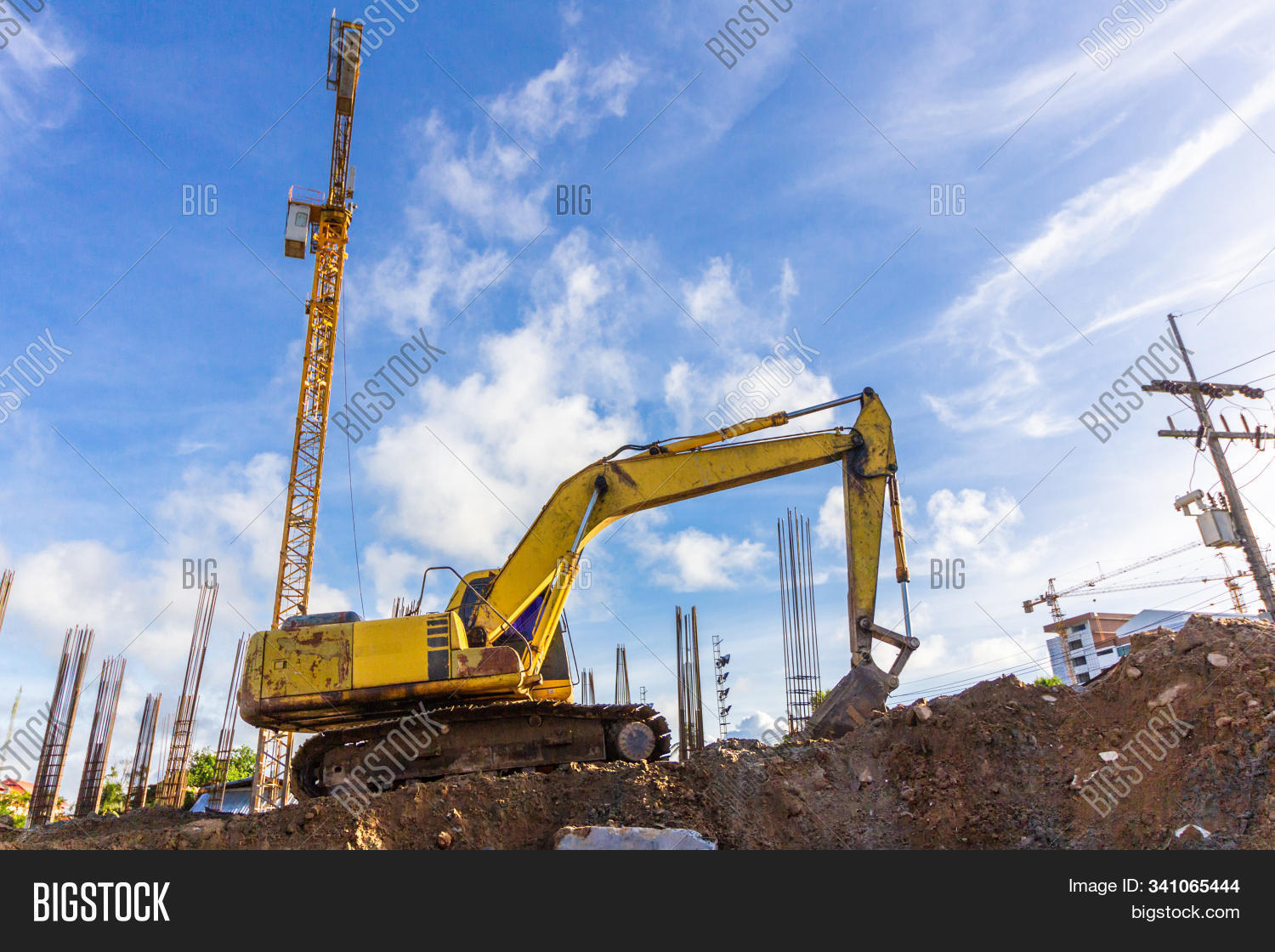 Excavator Loader Image & Photo (Free Trial) | Bigstock