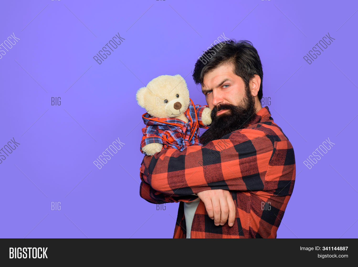 Man Fluffy Teddy Bear Image & Photo (Free Trial) | Bigstock