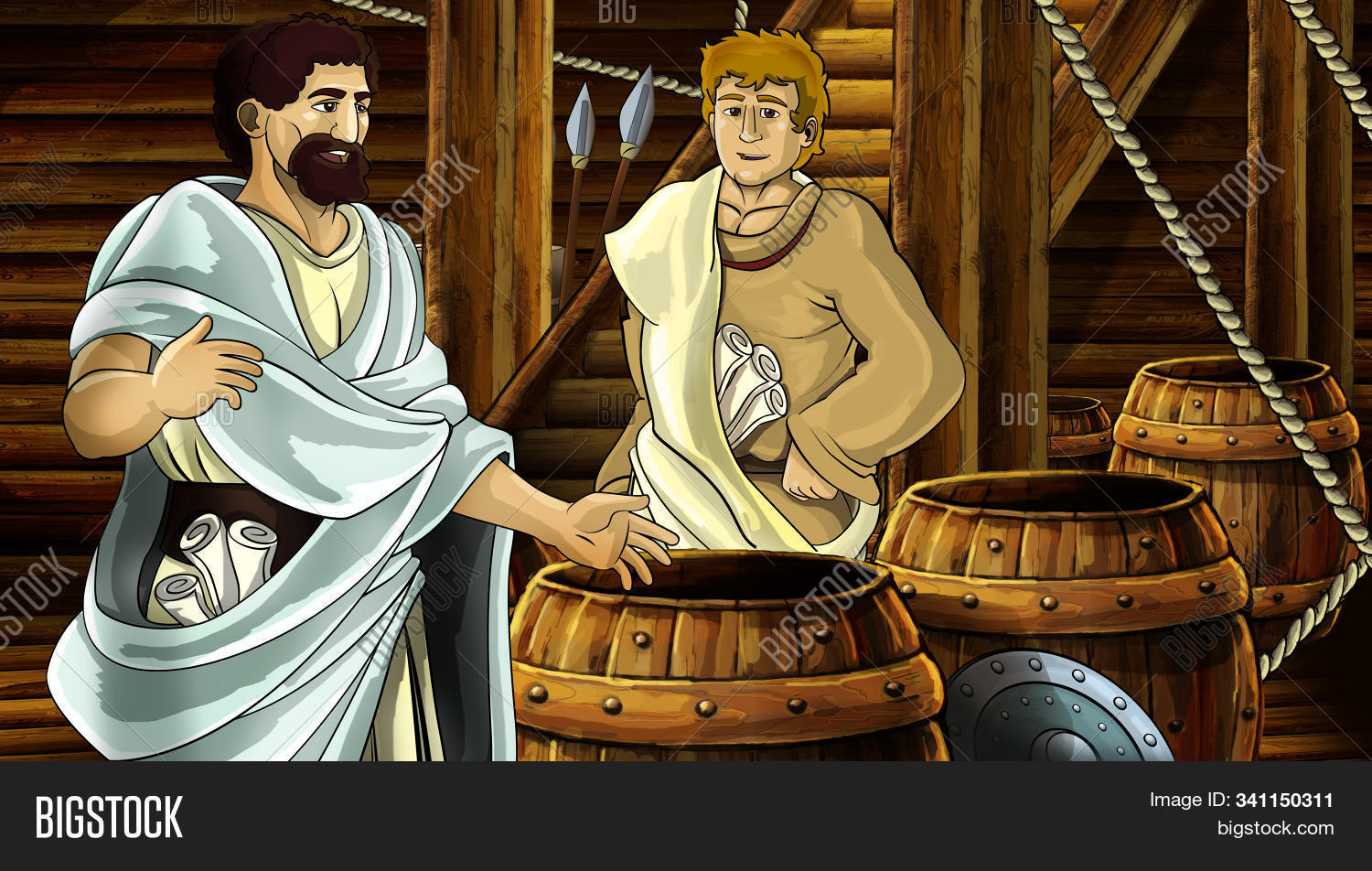 Cartoon Scene Roman Image & Photo (Free Trial) | Bigstock