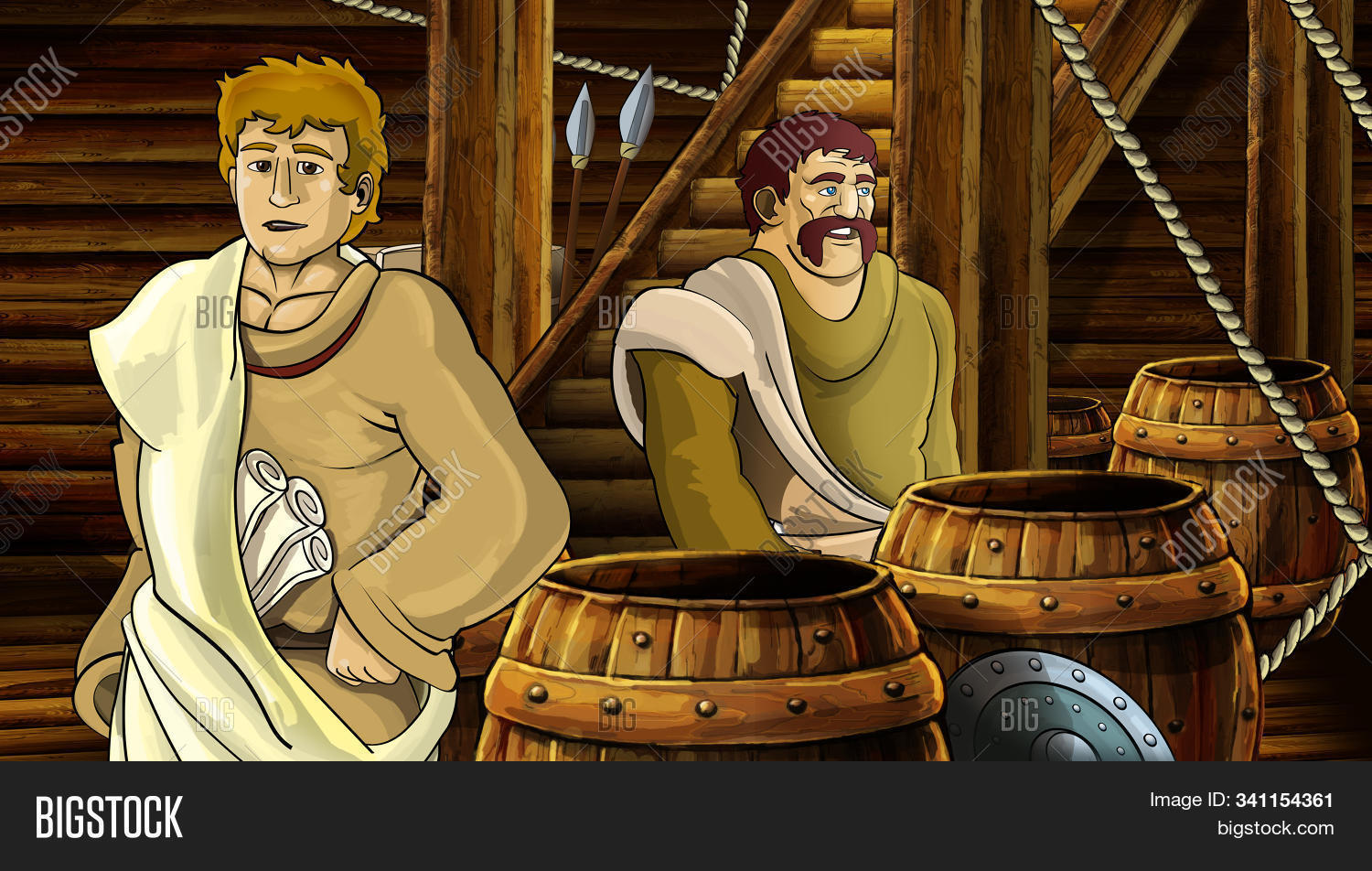 Cartoon Scene Roman Image & Photo (Free Trial) | Bigstock