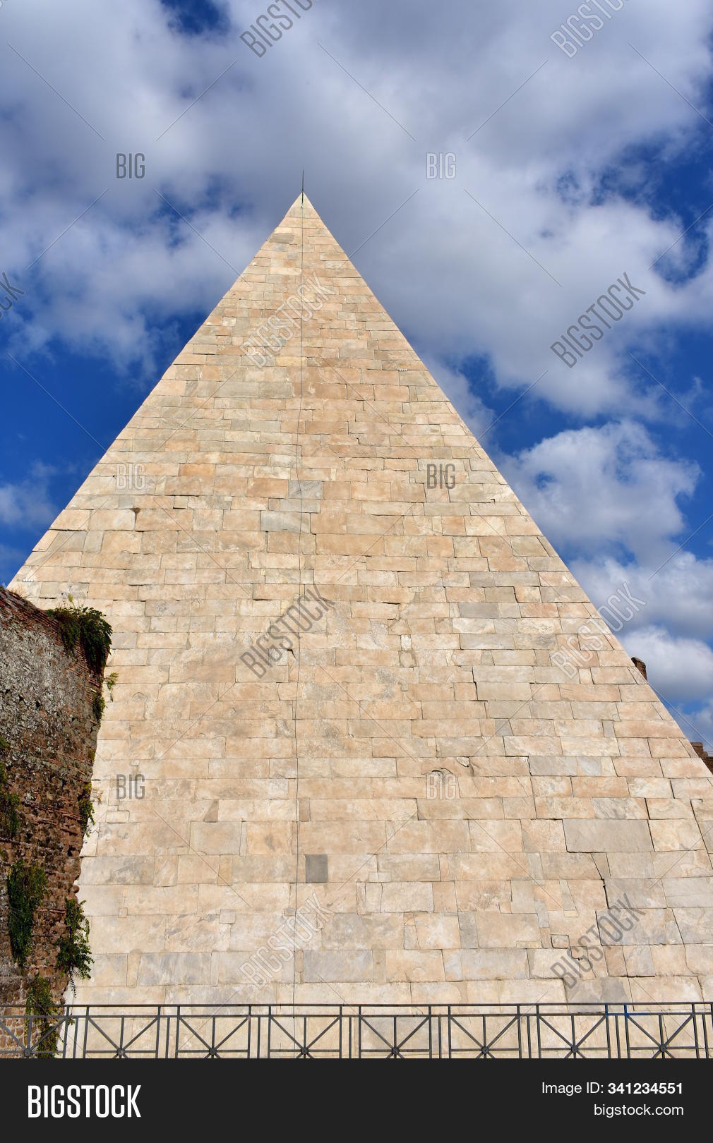 Ancient Roman Pyramid Image & Photo (Free Trial) | Bigstock