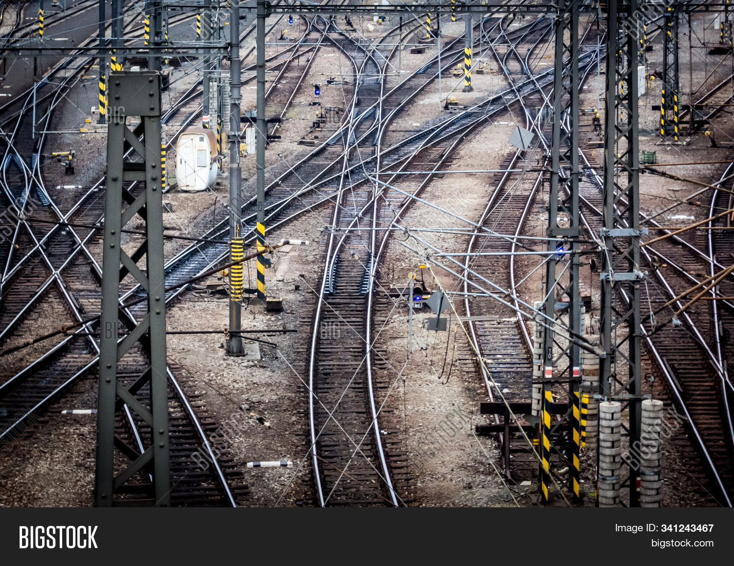 Rail Tracks Image & Photo (Free Trial) | Bigstock