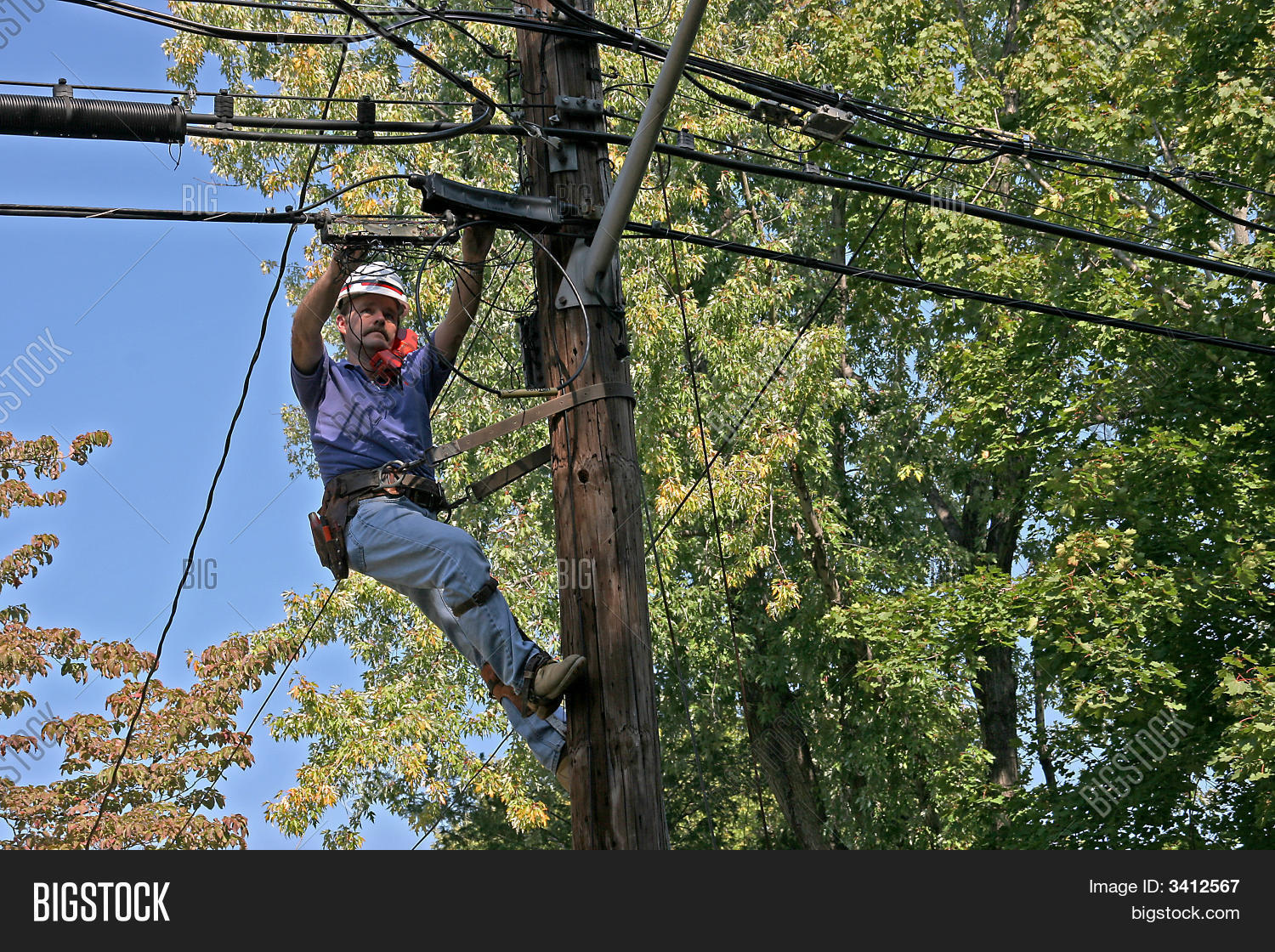 Utility Worker Image & Photo (Free Trial) | Bigstock