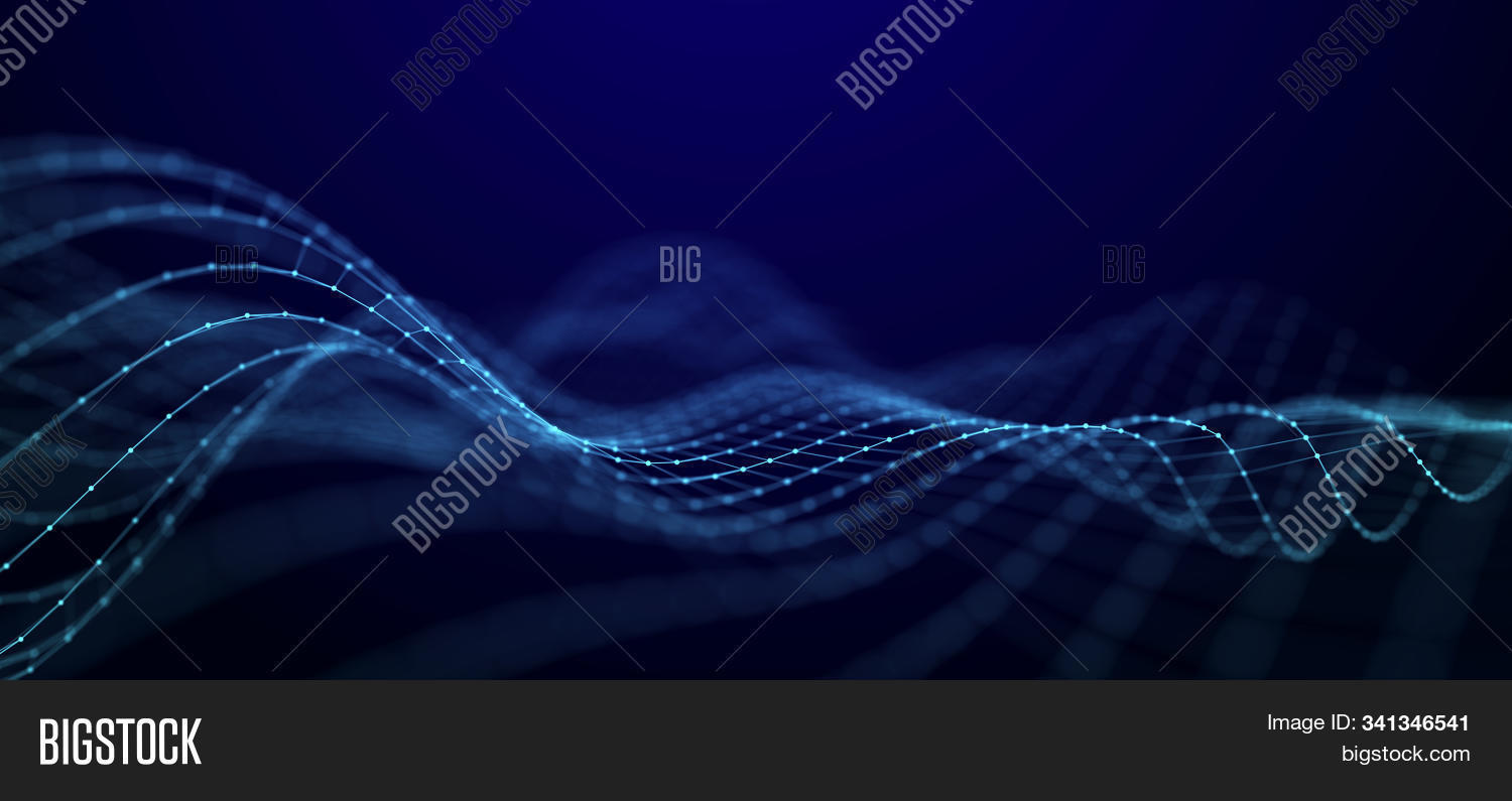 Wave Dots Weave Lines Image & Photo (Free Trial) | Bigstock