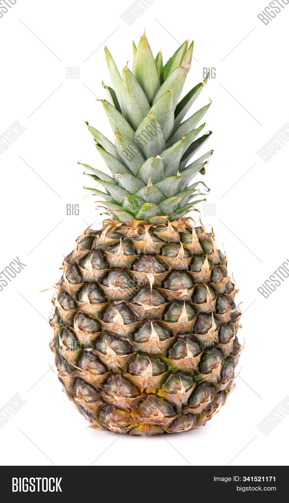 Pineapple Isolated. Image & Photo (Free Trial) | Bigstock