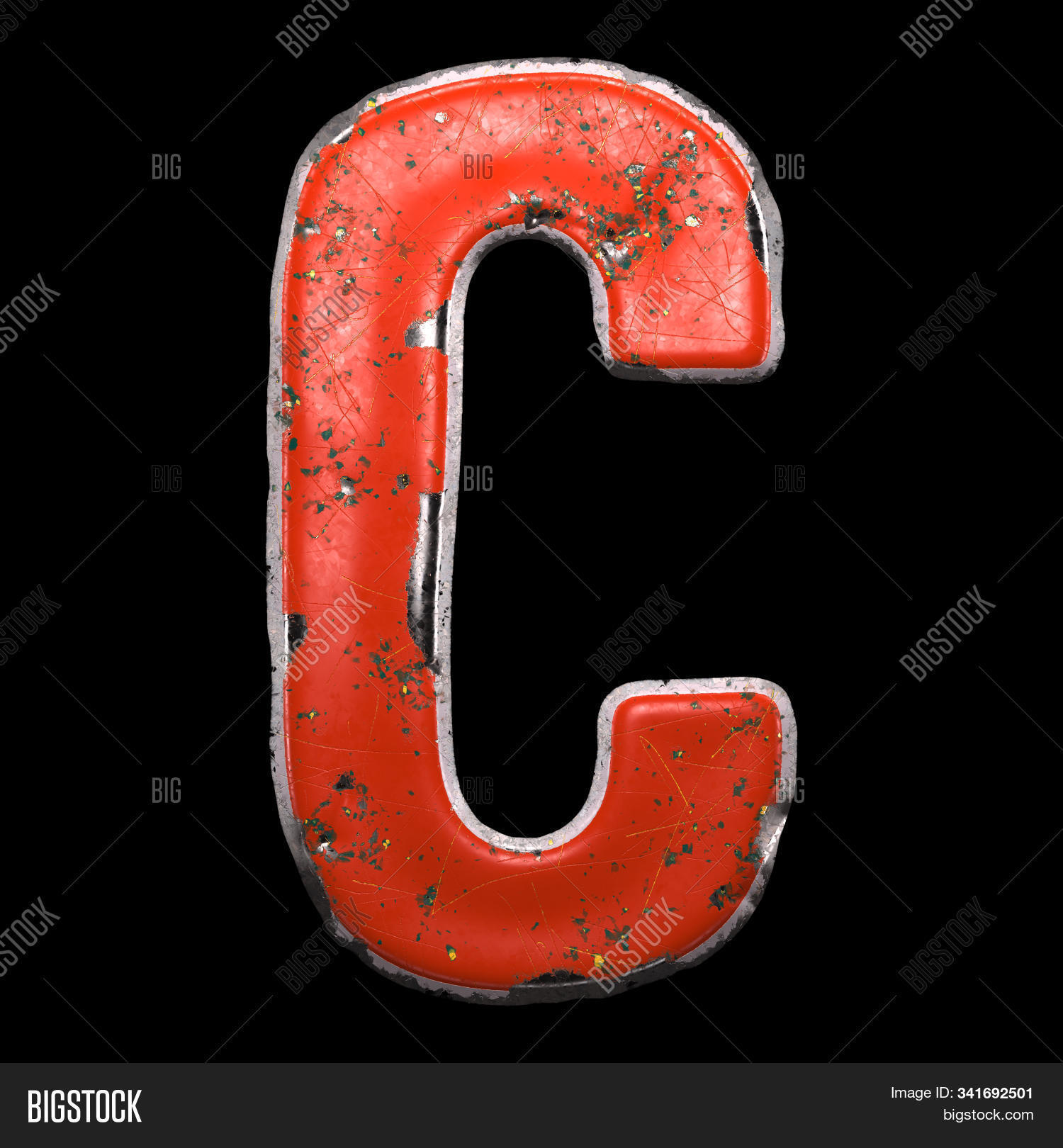 Capital Letter C Made Image & Photo (Free Trial) | Bigstock